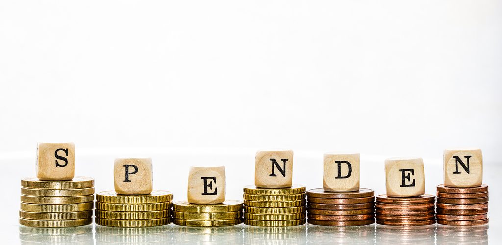 Jede Spende hilft helfen!